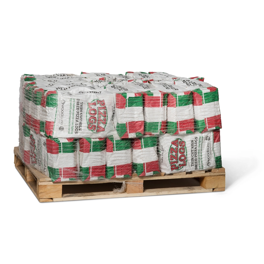 Pizza Oven Handy Bags – 32 Paper Bags Pallet | Kiln Dried Thin Cut Logs ...